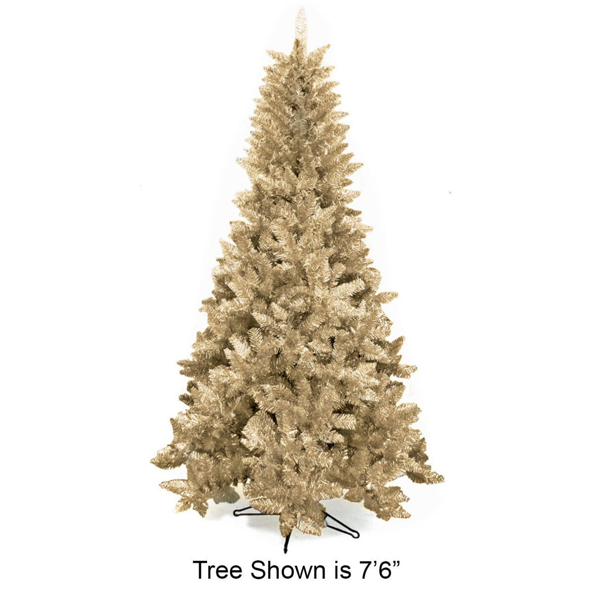 10'Hx84"W Tinsel Pine Artificial Christmas Tree, LED Pre-Lit — Silks ...