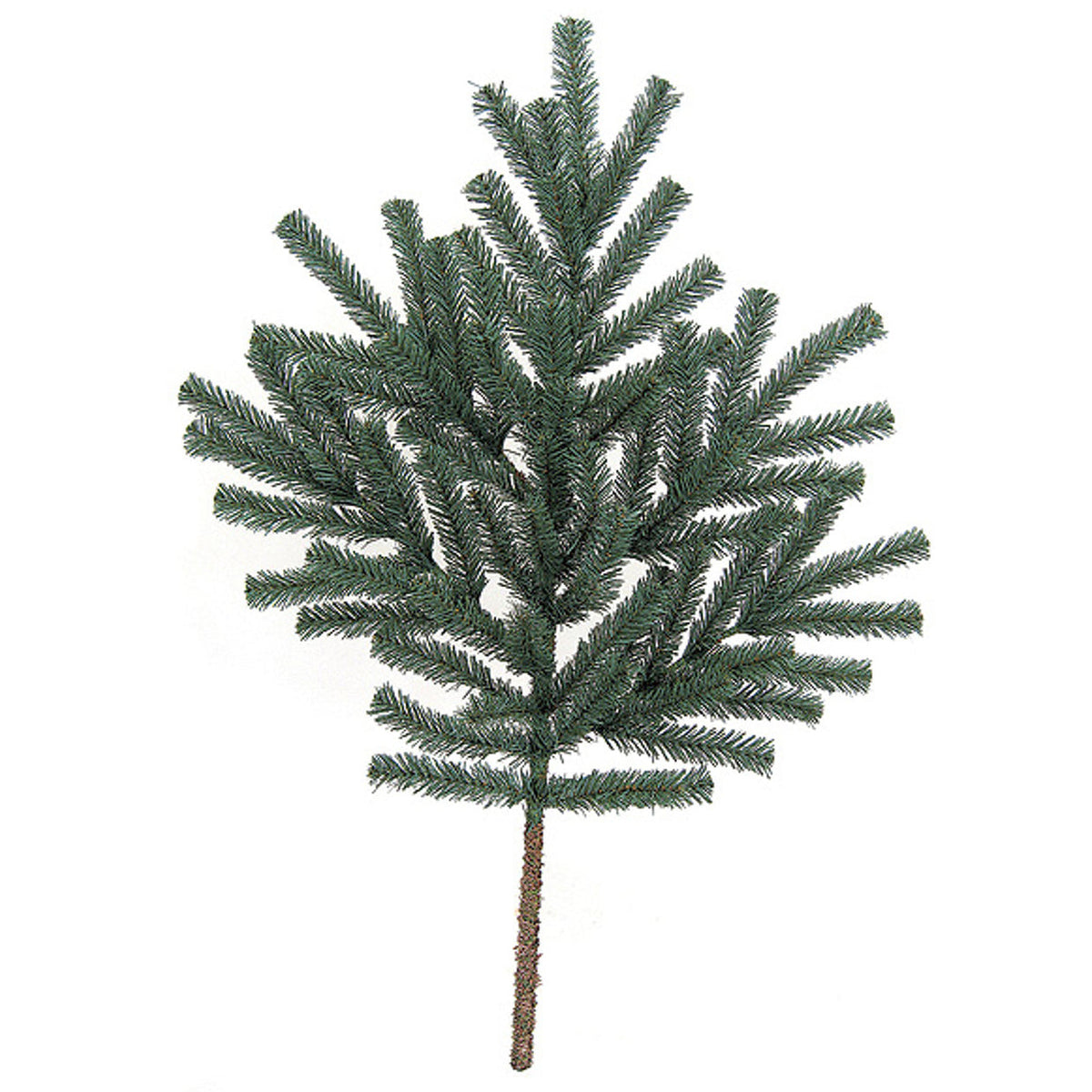 36" Artificial Frasier Pine Stem -Green/Blue | Christmas Pine Stems ...