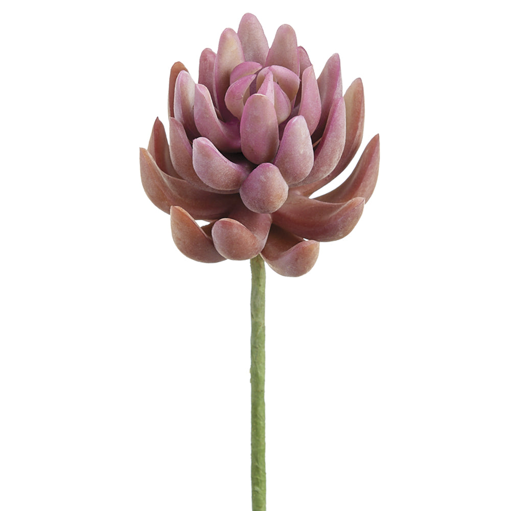 6.5" Real Touch Artificial Senecio Stem Pick -2 Tone Coral — Silks Are ...