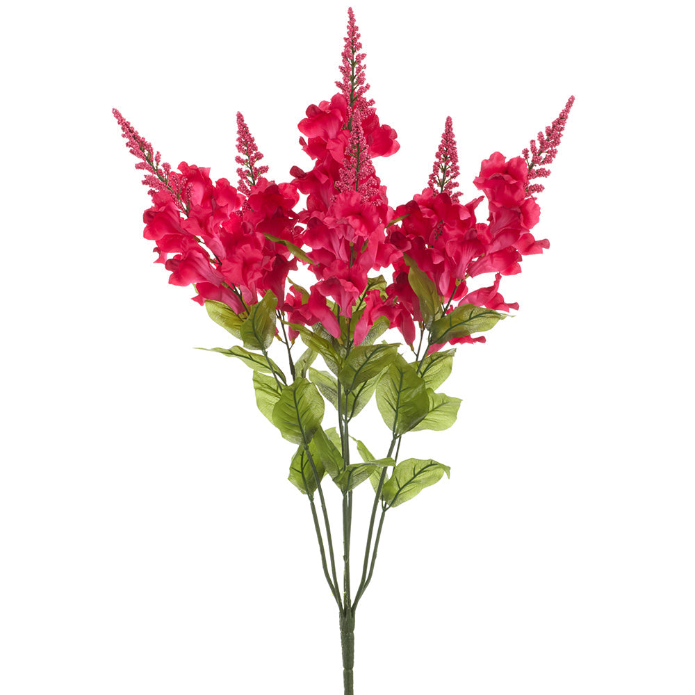 27" Snapdragon Silk Flower Bush -Beauty | Other Flower Bushes — Silks ...