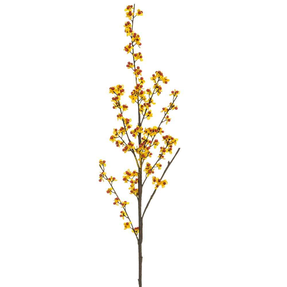 40" Artificial Bittersweet Berry Stem -Orange/Red | Fall Berries ...