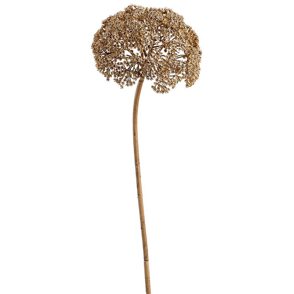 31" Yarrow Artificial Flower Stem -Beige | More Spray Varieties — Silks ...