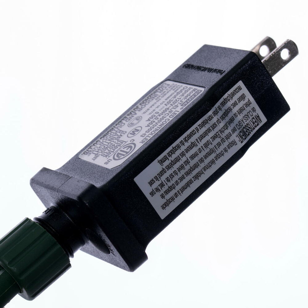 4'6" Snowy Flocked Alpine Artificial Christmas Tree, Micro LED Pre-Lit ...