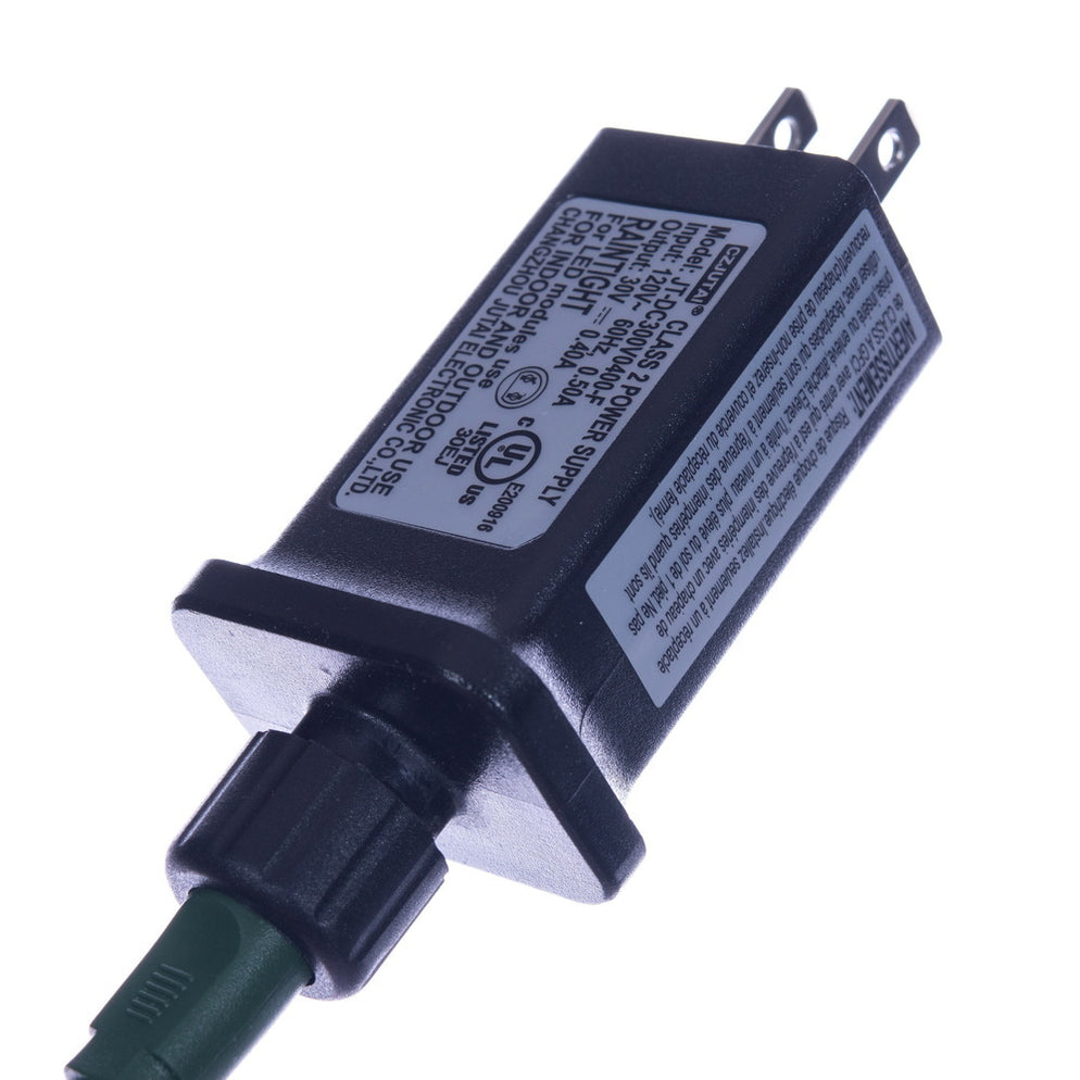 7'6" Snowy Flocked Alpine Artificial Christmas Tree, Micro LED Pre-Lit ...