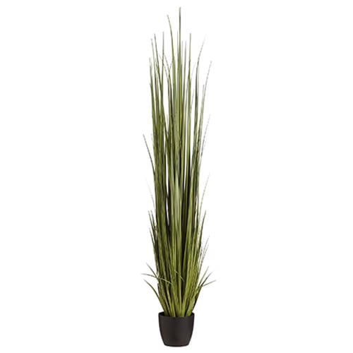 8' Reed Grass Artificial Plant w/Pot -Dark Green | SilksAreForever.com ...
