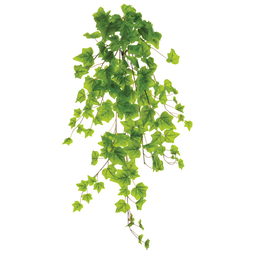 28" One-Piece Construction Ivy Silk Hanging Plant -Light Green — Silks ...