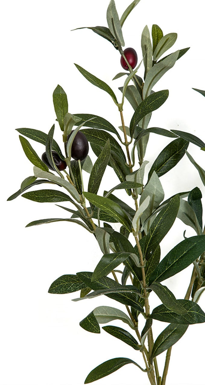 8' IFR Artificial Olive Tree & Berries w/Pot -Green | Olive Trees ...