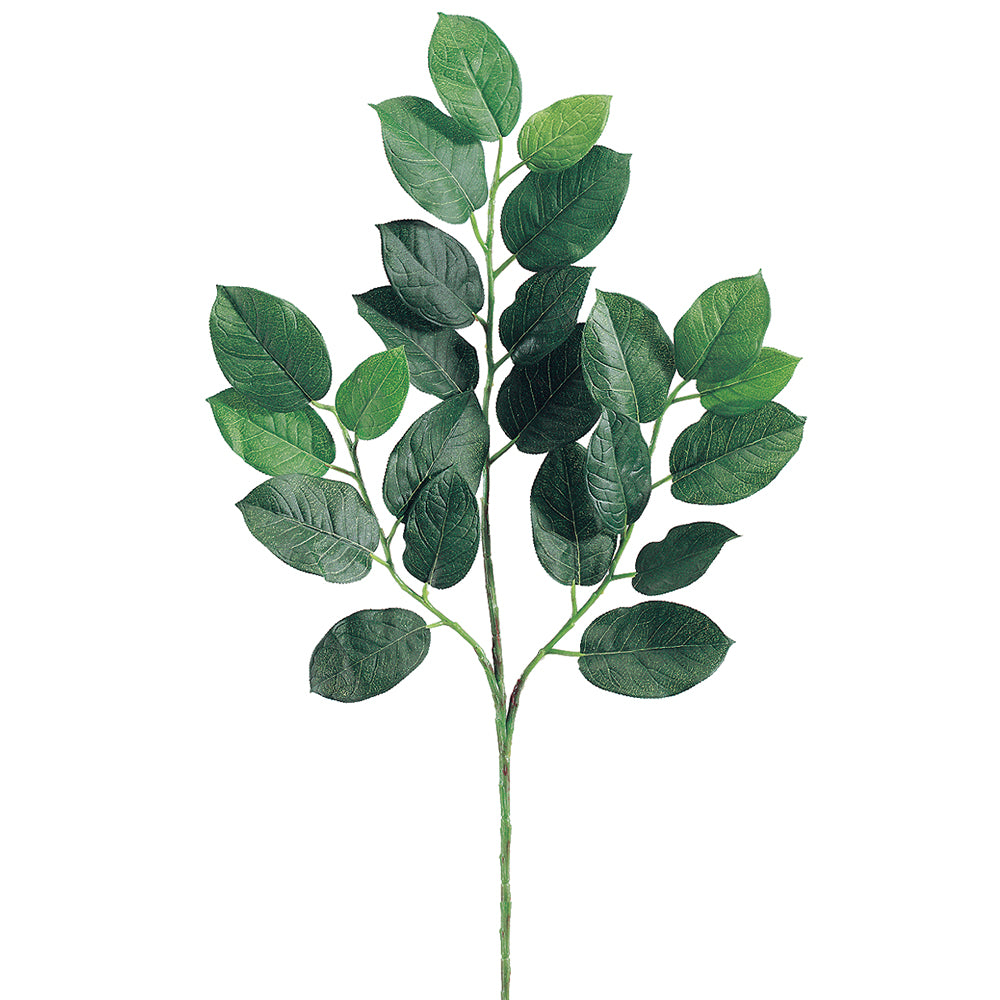 25.5" Silk Lemon Leaf Stem -Green | Tree Branch Stems — Silks Are Forever