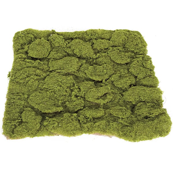 14"x14" Lumpy Moss Artificial Mat -Green | SilksAreForever.com — Silks Are Forever