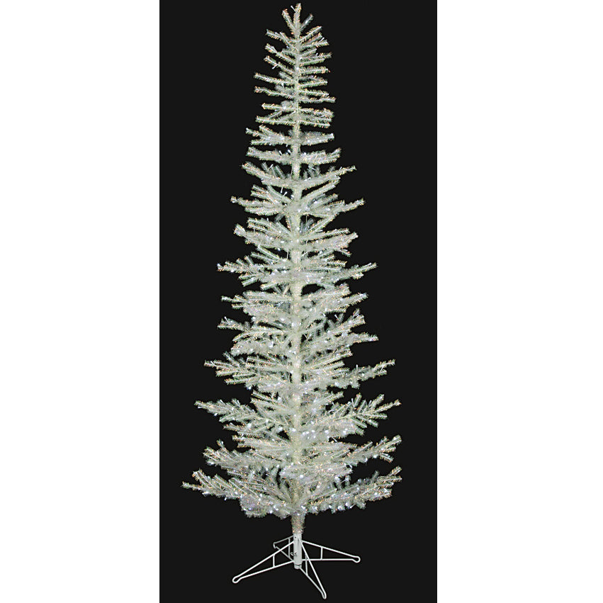 7'Hx37"W Iridescent Crab LED-Lighted Artificial Christmas Tree w/Stand ...