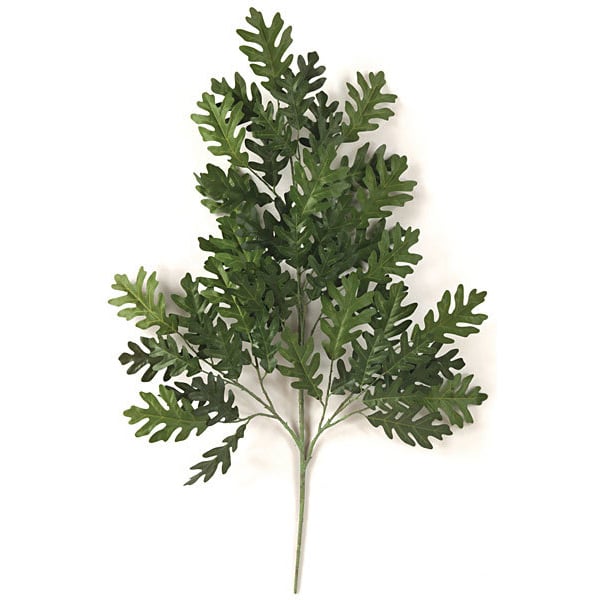 37" Artificial Rounded Oak Branch Stem -Green | Tree Branch Stems ...