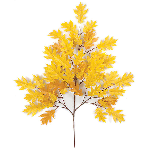 29" IFR Artificial Pin Oak Branch Stem -Gold | Tree Branch Stems ...